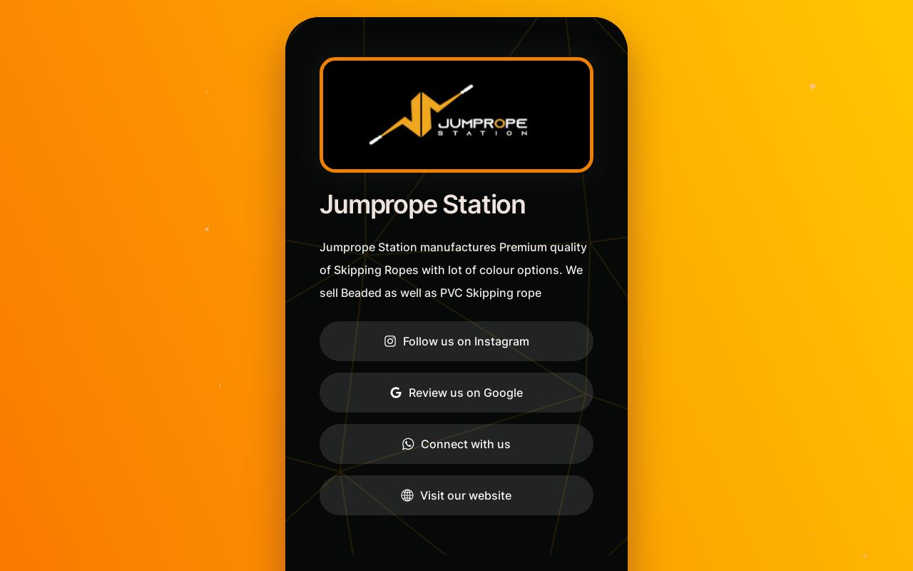 Jumprope Station Card